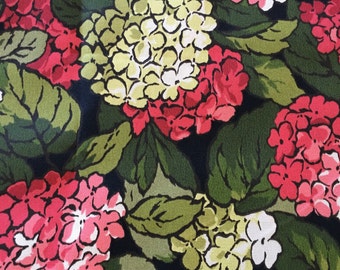 Hydrangea fabric | Etsy