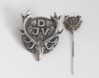 German hunting pin | Etsy