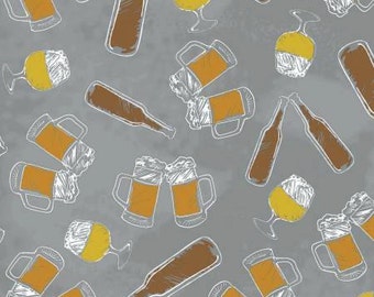 Beer fabric | Etsy
