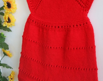Red baby dress | Etsy