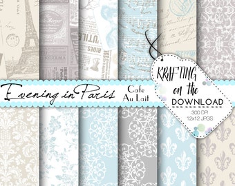 Paris Paper Pack Fashion Eiffel Tower Background Paris