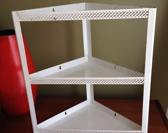 Vintage metal shelf | Etsy