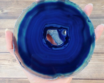 Unique geode art related items | Etsy