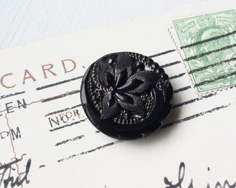 Fancy glass buttons | Etsy