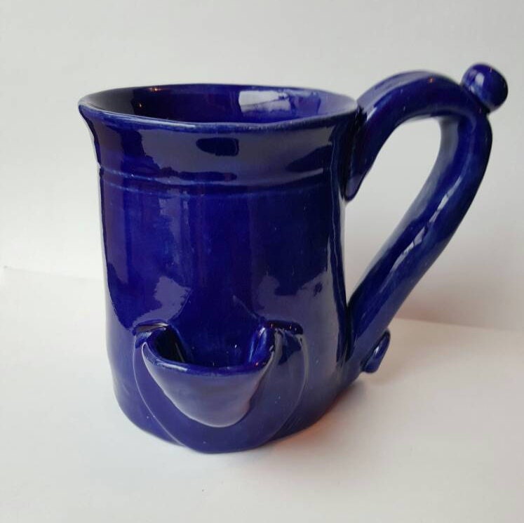 Nug Mug Wake and Bake Mug Mug Pipe Sip n' Smoke Coffee