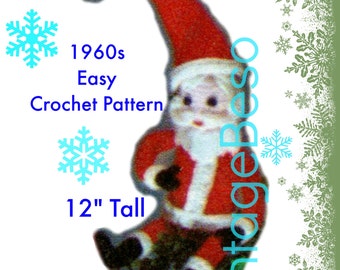 Stuffed santa | Etsy