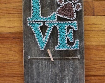 Dog string art | Etsy