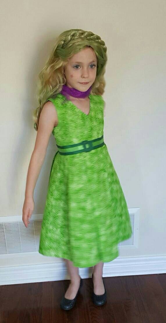 Halloween Costume: Disgust From Inside Out Dress