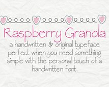 Unique handwritten font related items | Etsy