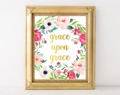 Printable wall art available to download instantly. by AdornMyWall