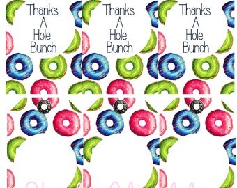 Donut thank you | Etsy