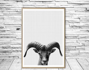 Goat printable | Etsy