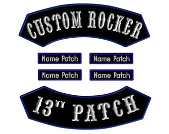 Custom rocker patch | Etsy