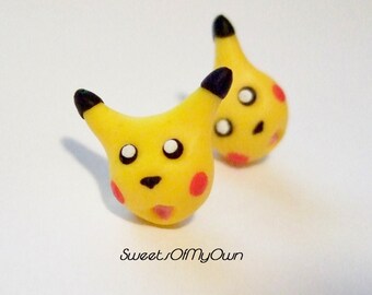 Polymer clay pikachu | Etsy