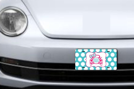 Custom Personalized VW Bug License Plate Tag By MJMSelections custom-personalized-vw-bug-license-plate-tag-by-mjmselections