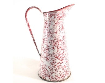 Enamel pitcher | Etsy