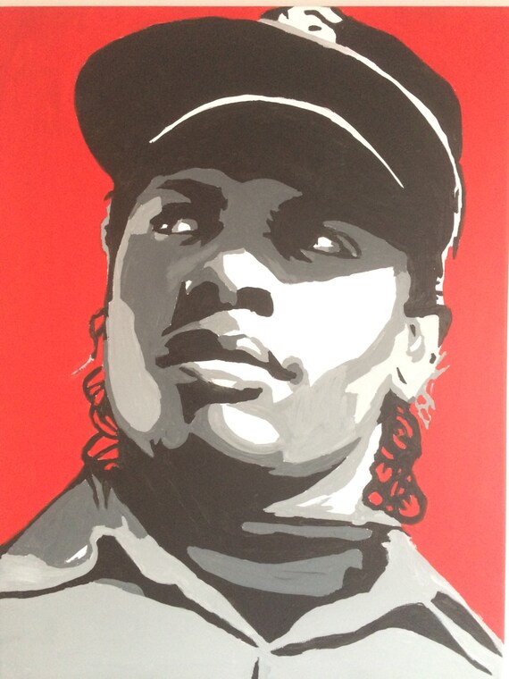 Items similar to Eazy E 18x24 Canvas Painting Modern Pop Art NWA on Etsy