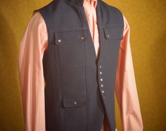 Handmade Herringbone VestsCustom Made in Your Size by MacheteNSons
