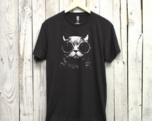 Popular items for cat tshirt on Etsy