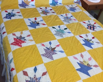 Flower basket quilt | Etsy