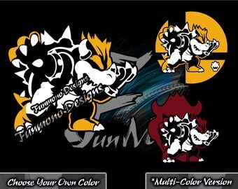 Bowser decal | Etsy