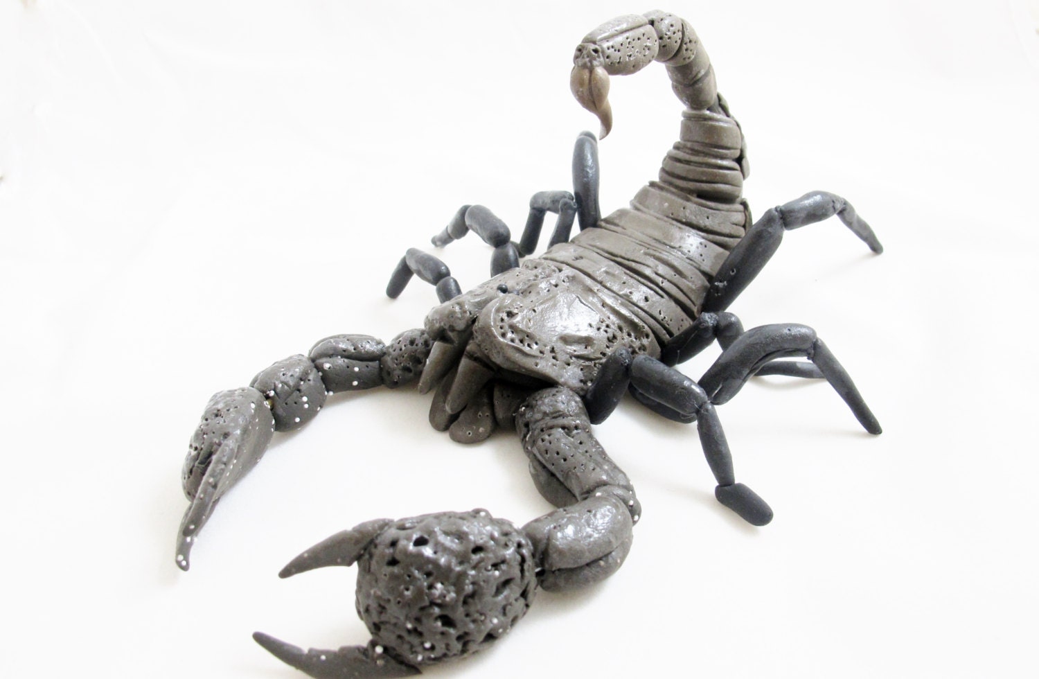 Original Clay Art Scorpion One of a kind by ClayTimeMY on Etsy