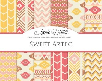 SALE Pink and Purple Arrows Digital Paper. by AvenieDigital