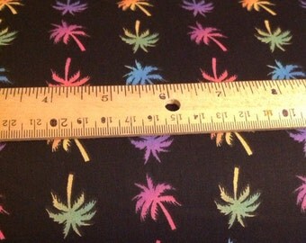 Palm tree fabric | Etsy