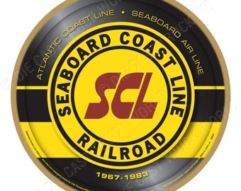 Seaboard railroad | Etsy