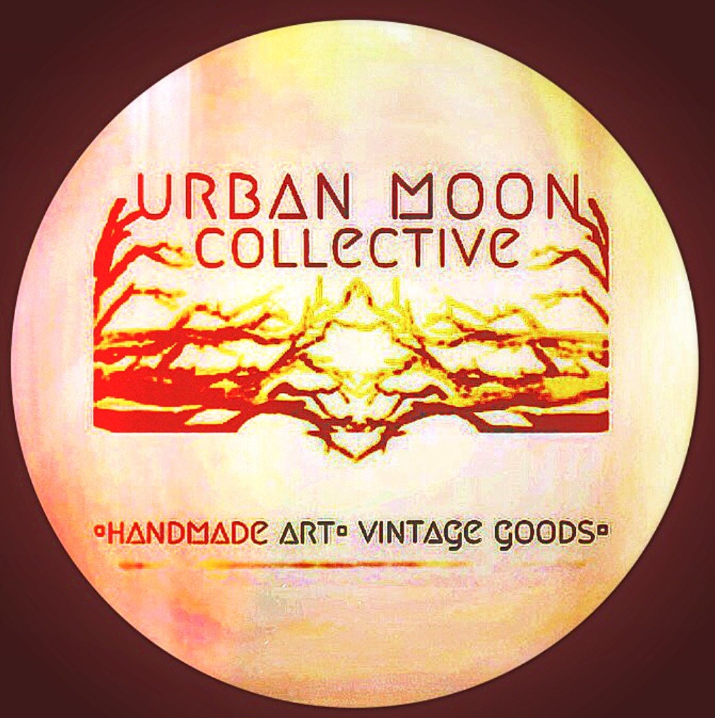 Original handmade Art and Vintage curated by UrbanMoonCollective