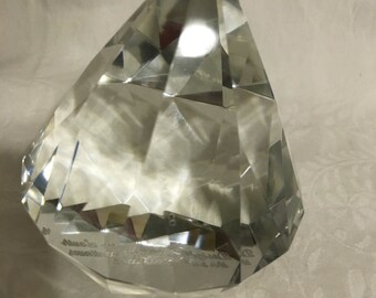 Crystal paperweight | Etsy