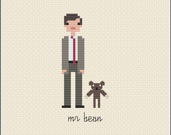 Mr bean | Etsy