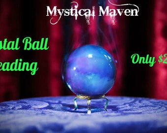 Unique crystal ball reading related items | Etsy
