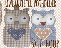 Popular items for owl potholders on Etsy