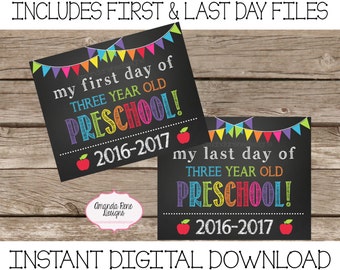 Last day preschool | Etsy