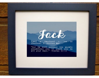 Name meaning sign | Etsy