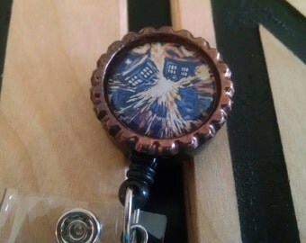 Makers of vintage inspired badge reels. by Badgerbrooch on Etsy