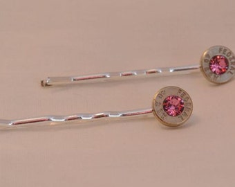 Items similar to Rosebud Bobbi Hair Pins on Etsy