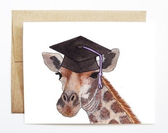 Graduation giraffe | Etsy