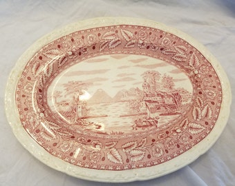 Items similar to Antique Sugar Bowl. Early Red and Green Soft Paste ...