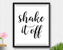 Unique shake it off related items | Etsy