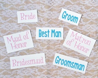 Groomsman sticker | Etsy