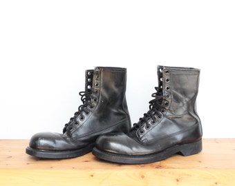 Steel toe boots | Etsy