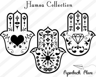 Hamsa stencil | Etsy