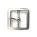 Matte Silver Brass Square Buckle Solid Single by SmokySumisStore