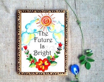 Future is bright | Etsy