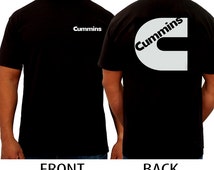 Dodge Cummins Mens Black T-Shirt