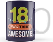 Unique 18th birthday gifts related items | Etsy