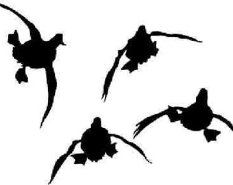 Duck window decals | Etsy