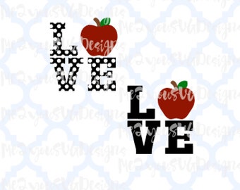 Polka dot apple | Etsy